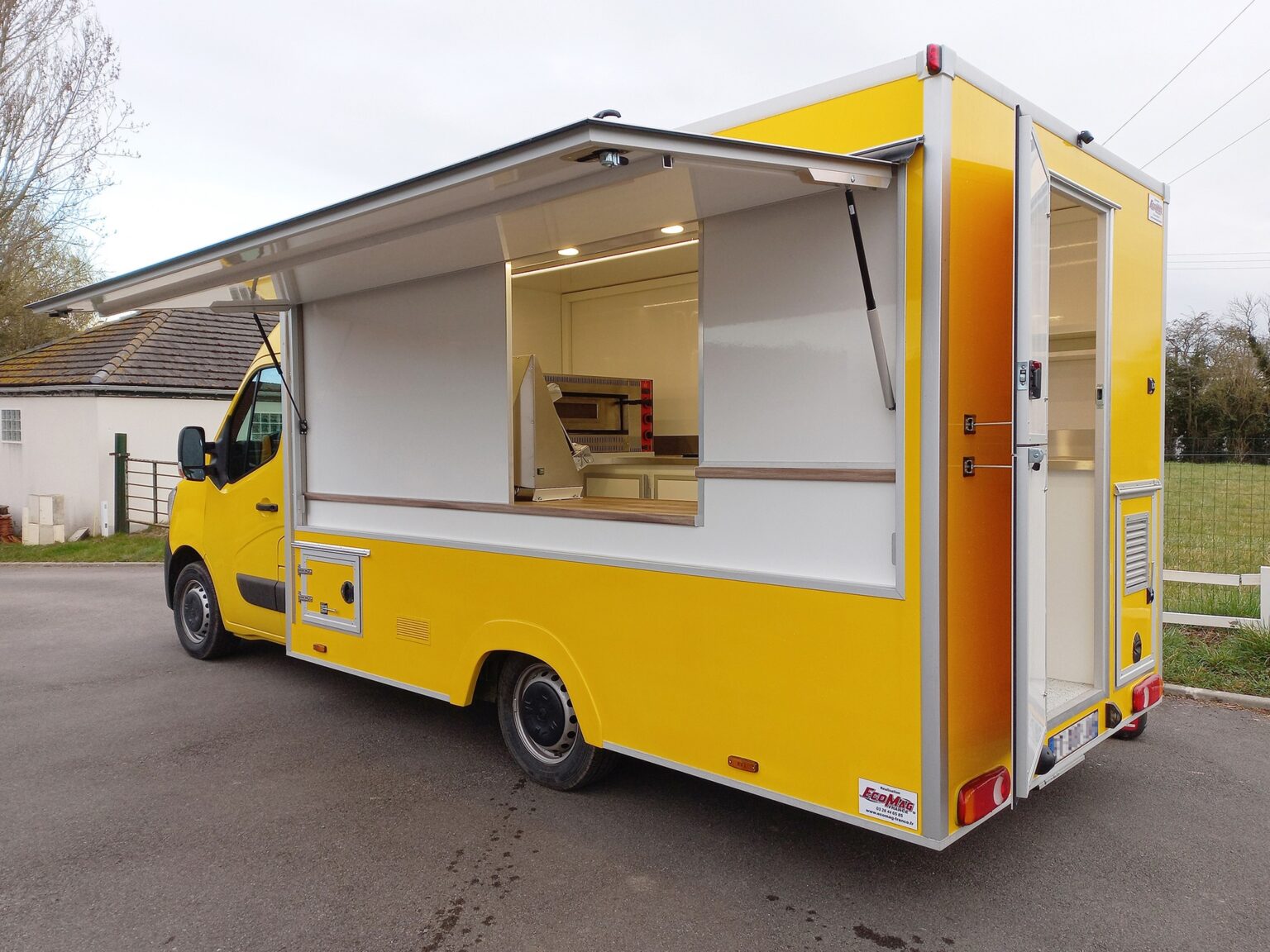 Camion food truck - Aménagement de commerce mobile | Ecomag France