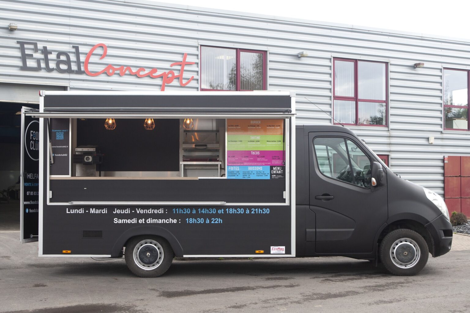 Réalisations Camion burger - Ecomag France